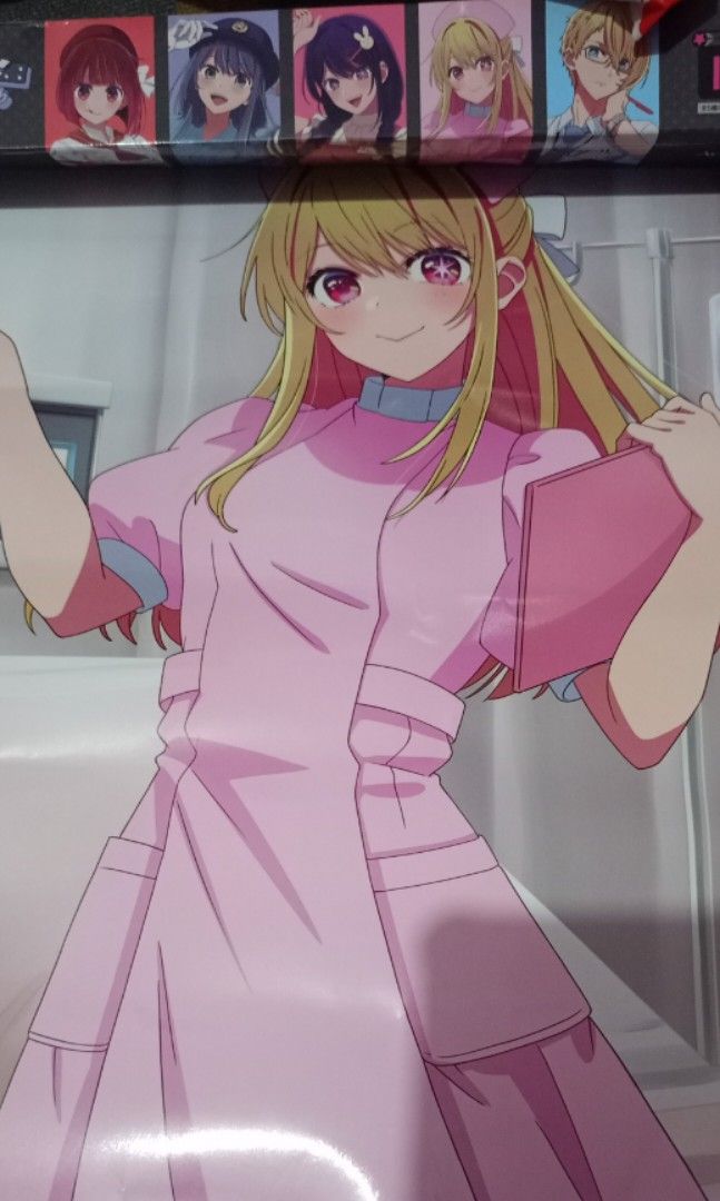 Oshi no ko ruby hoshino poster anime, Hobbies & Toys, Collectibles ...