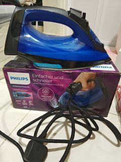 PHILIPS STEAM IRON, TV & Home Appliances, Irons & Steamers on Carousell