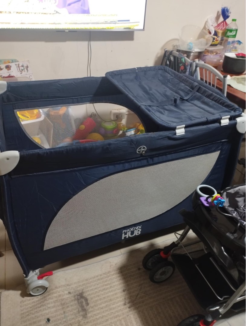 Phoenix Hub Crib & Bebeta Sterilizer, Babies & Kids, Baby Nursery ...