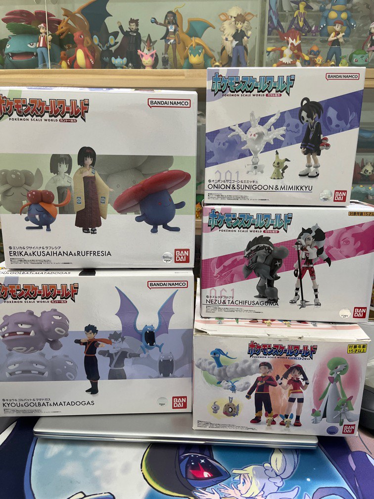 Pokemon Bandai scale world complete set, Hobbies & Toys, Toys & Games ...