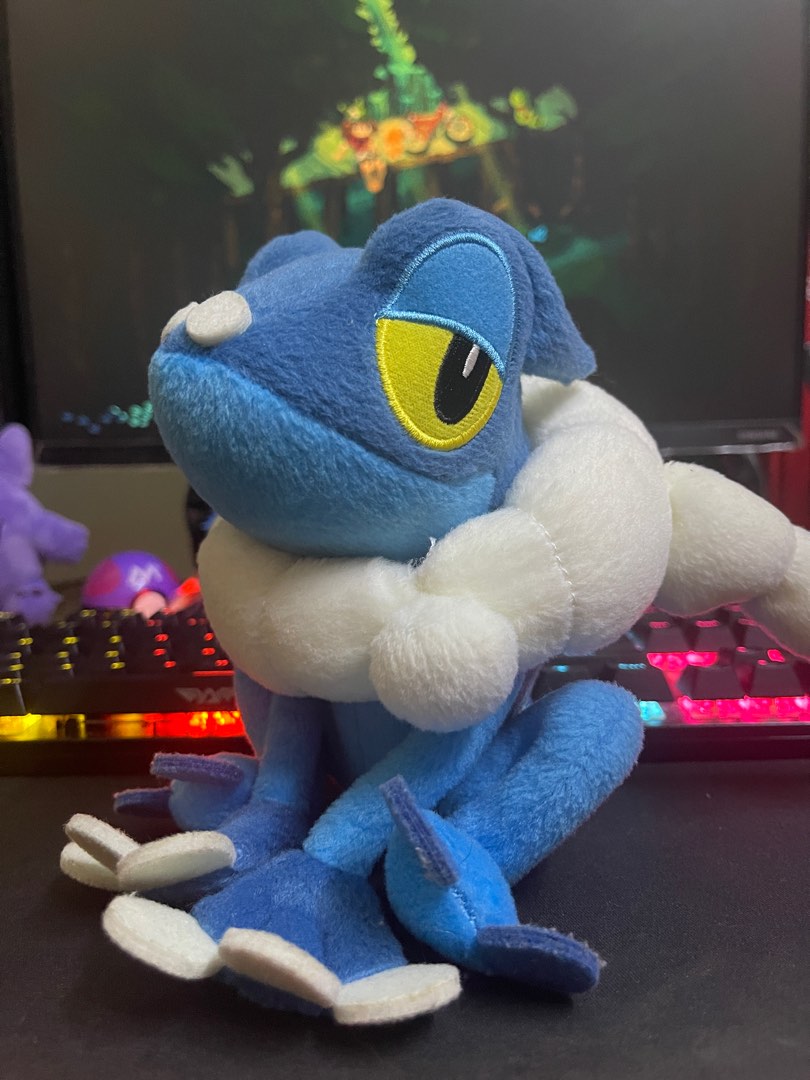 Pokemon Frogadier Plush, Hobbies & Toys, Collectibles & Memorabilia ...