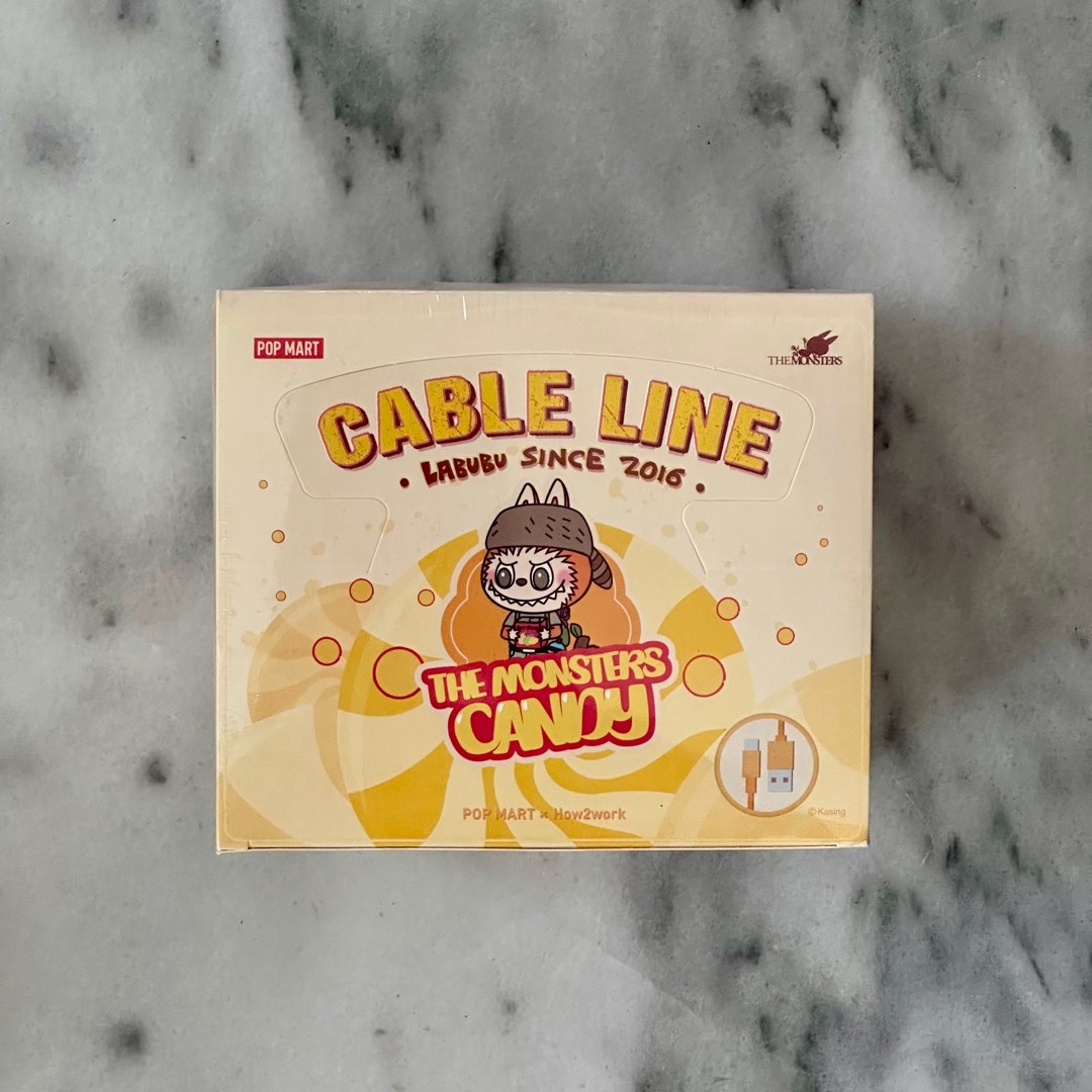 Popmart the monsters labubu candy cable, Hobbies & Toys, Toys & Games ...