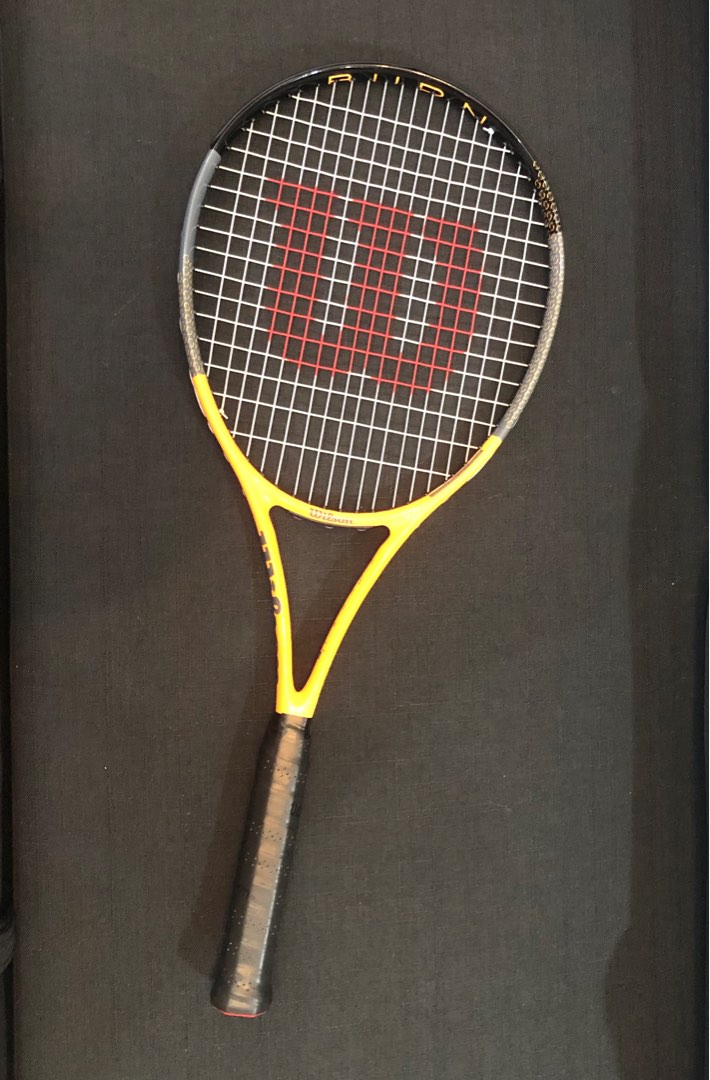 premium Wilson tennis racket Burn Spin RTX 105, Sports Equipment ...