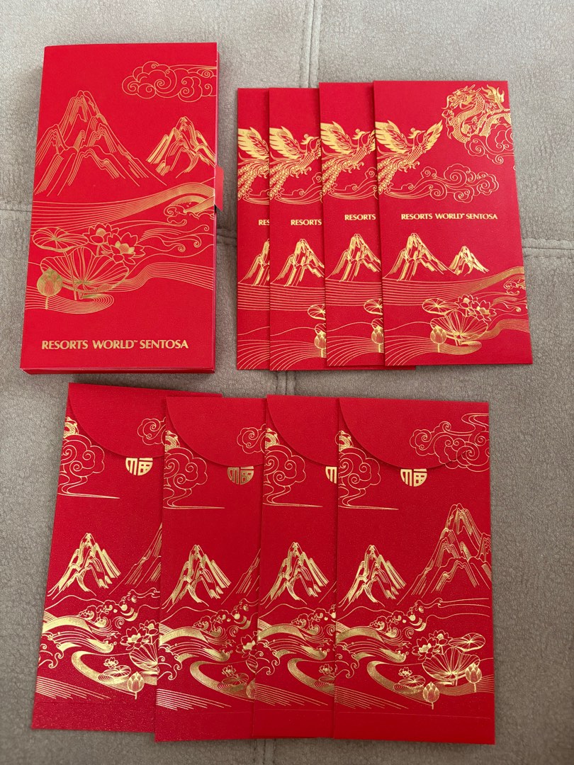 RARE 2025 Resort World Sentosa RWS Ang Pow Ang Bao Red packet exclusive ...