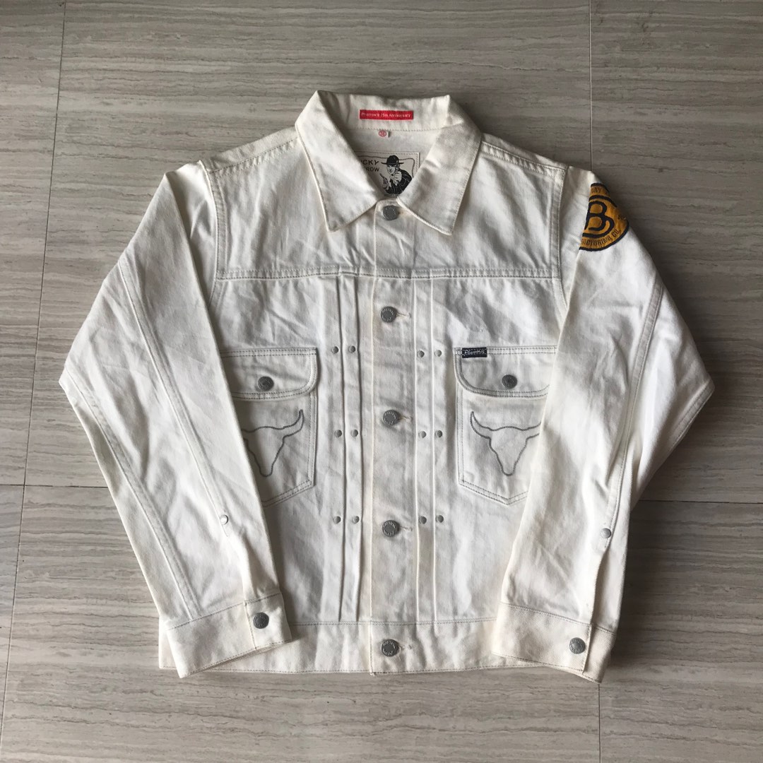 Pherrows 25 Anniversary Trucker type II, Fesyen Pria, Pakaian , Baju Luaran di Carousell