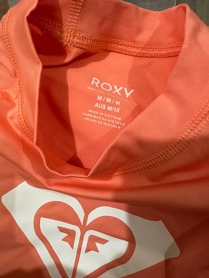 Roxy rashguards, Women's Fashion, Swimwear, Rash guard on Carousell