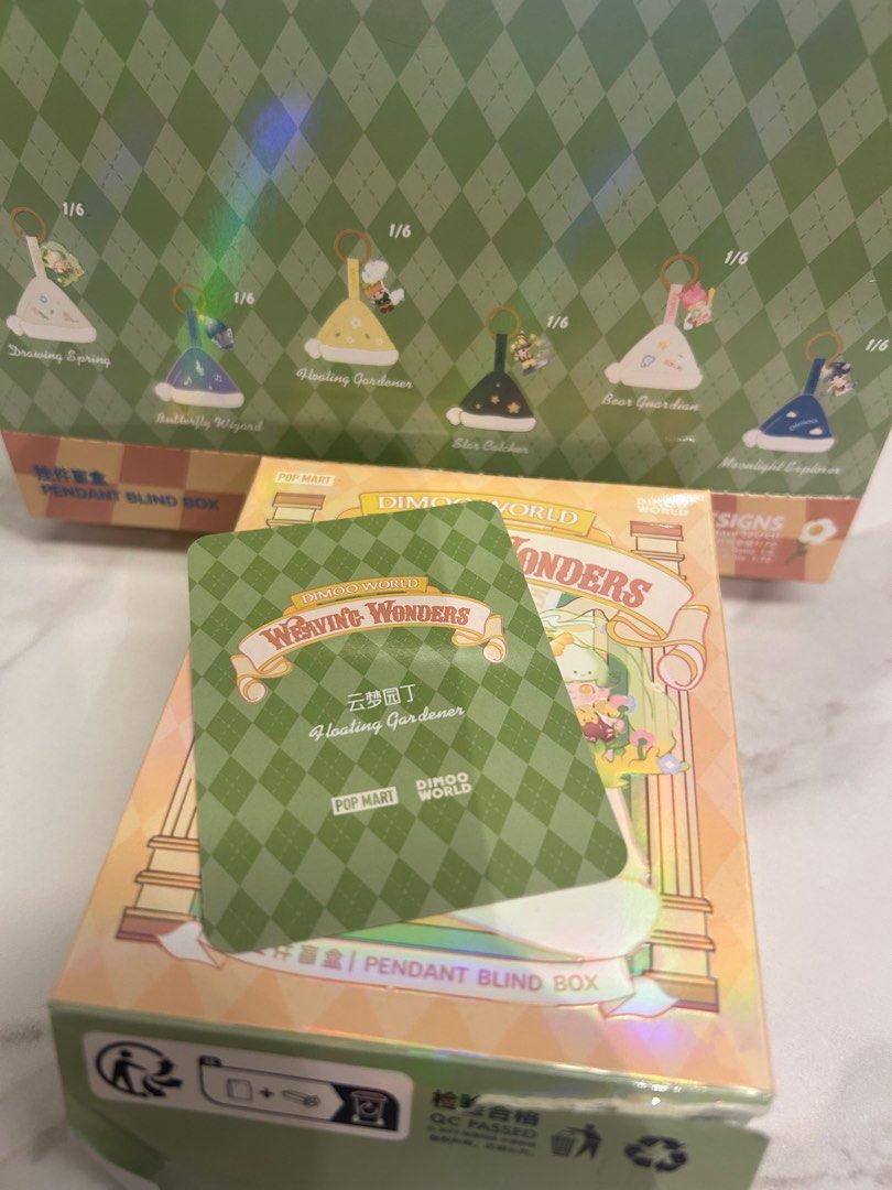 Sealed foil Authentic Popmart POP MART DIMOO Weaving Wonders Series ...