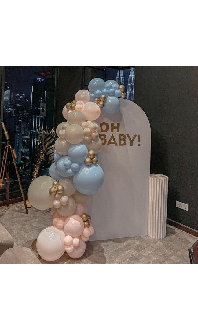 Sewa rental panel backdrop setup birthday party celebration backdrop ...