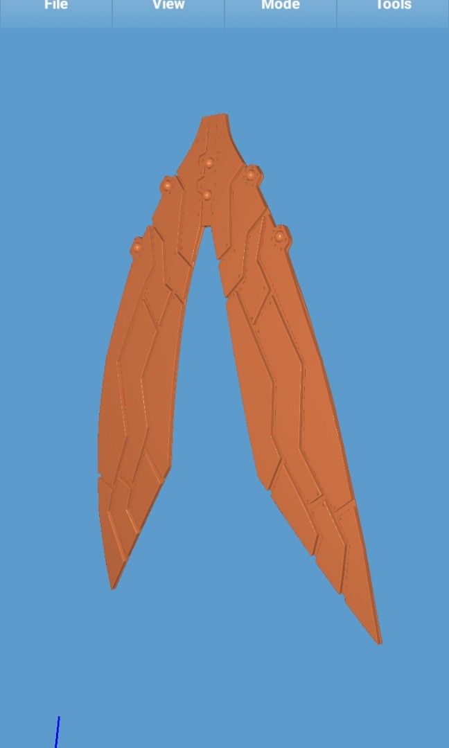 SHIN KAMEN RIDER Breastplate and back wings 3D printing STL file ...