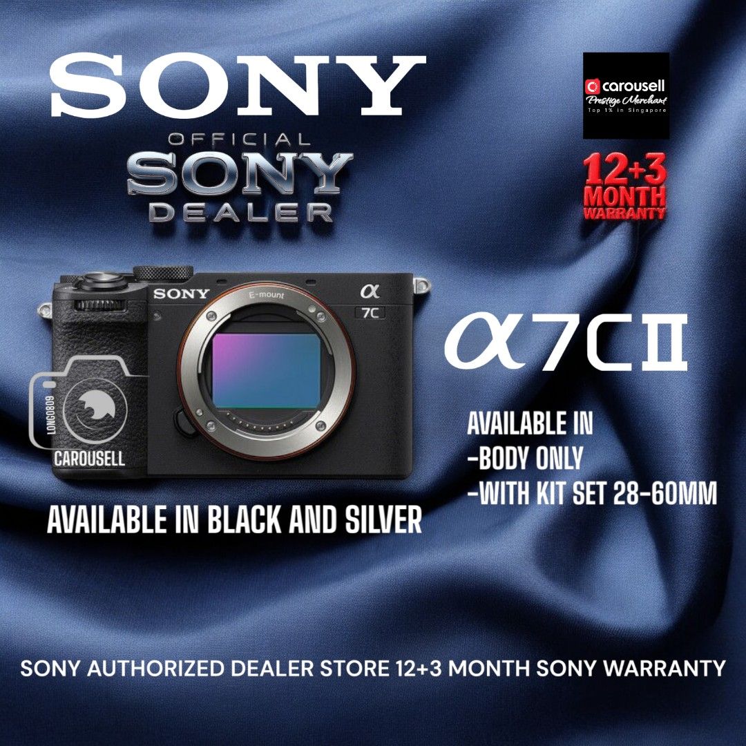 Sony A7C II BODY | Sony A7C II 28-60mm kit | A7CII | A7 C II | A7CM2 ...
