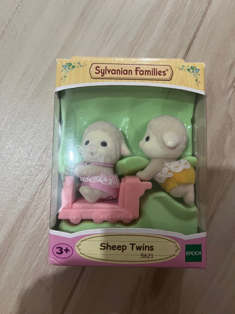 Sylvanian Families Sheep Twins, Hobbies & Toys, Toys & Games on Carousell