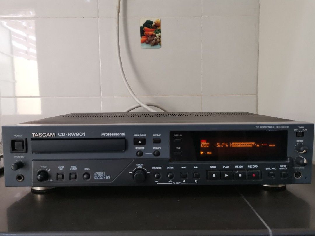 Tascam CD-RW901 Stereo Pro Studio Grade CD player, Audio, Other Audio ...