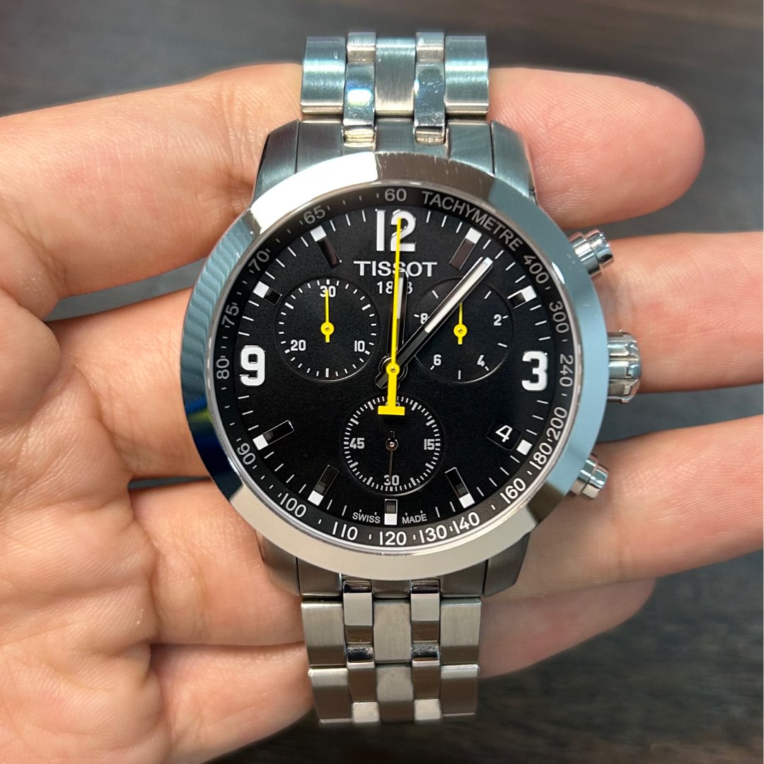 Tissot PRC 200 T055417 Quartz Chronograph Men Watch, Men's Fashion ...