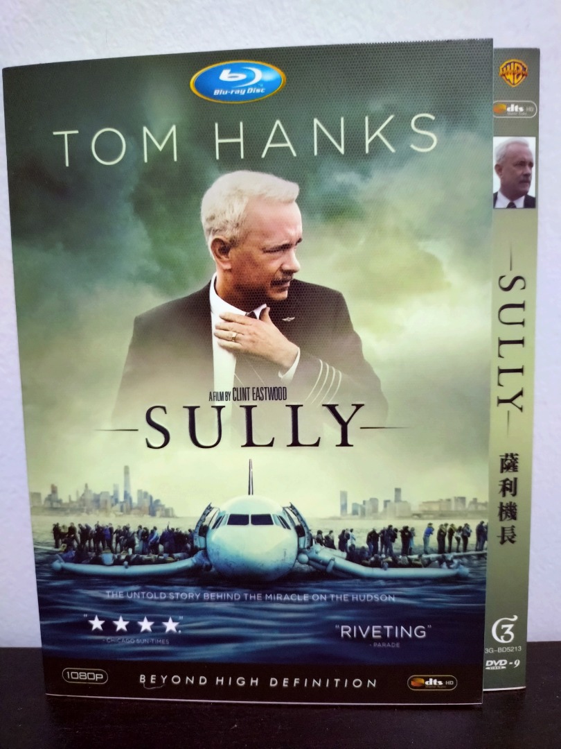 Tom Hanks "Sully: Miracle on the Hudson" DVD, Hobbies & Toys, Music ...