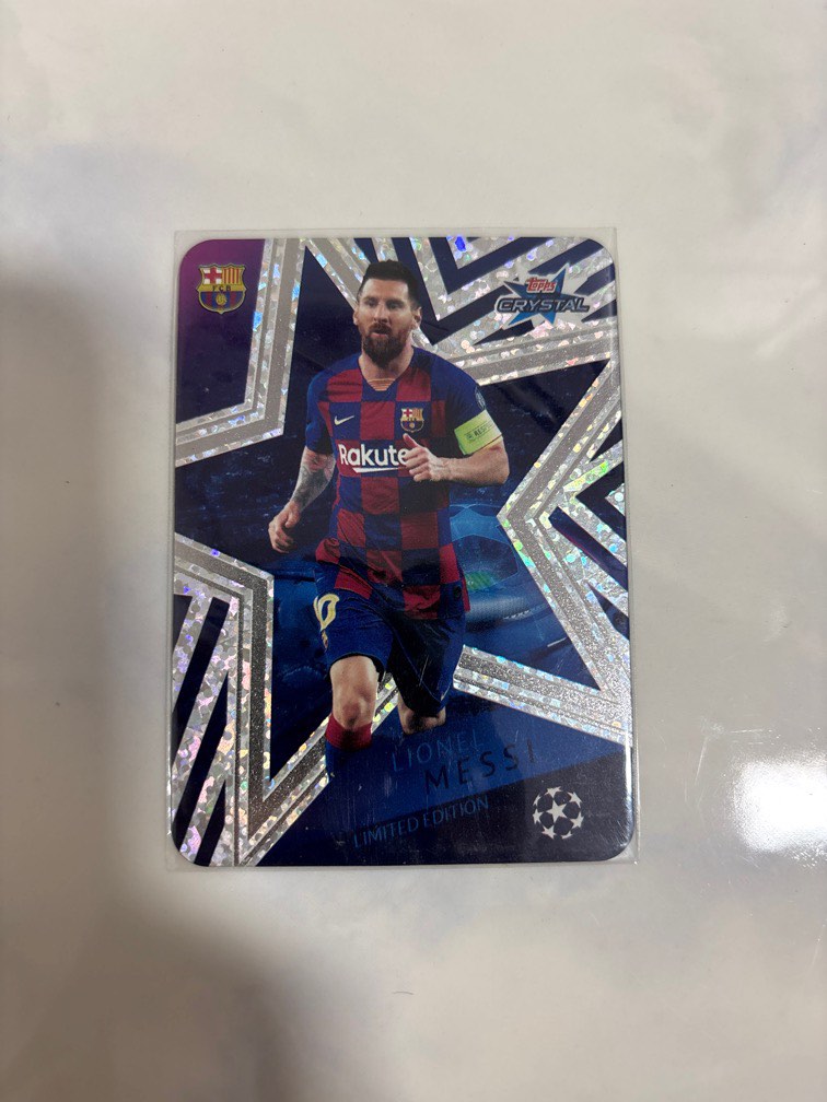 Topps crystal series Lionel Messi, Hobbies & Toys, Toys & Games on ...