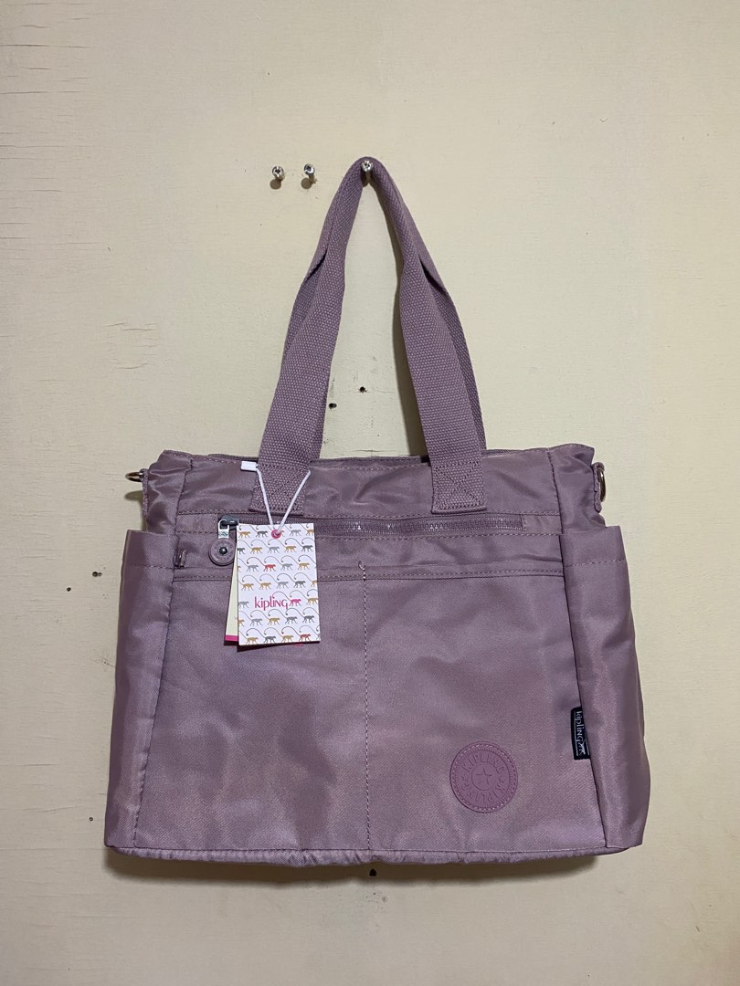 Kipling tote bag - Lavender, Women's Fashion, Bags & Wallets, Tote Bags ...