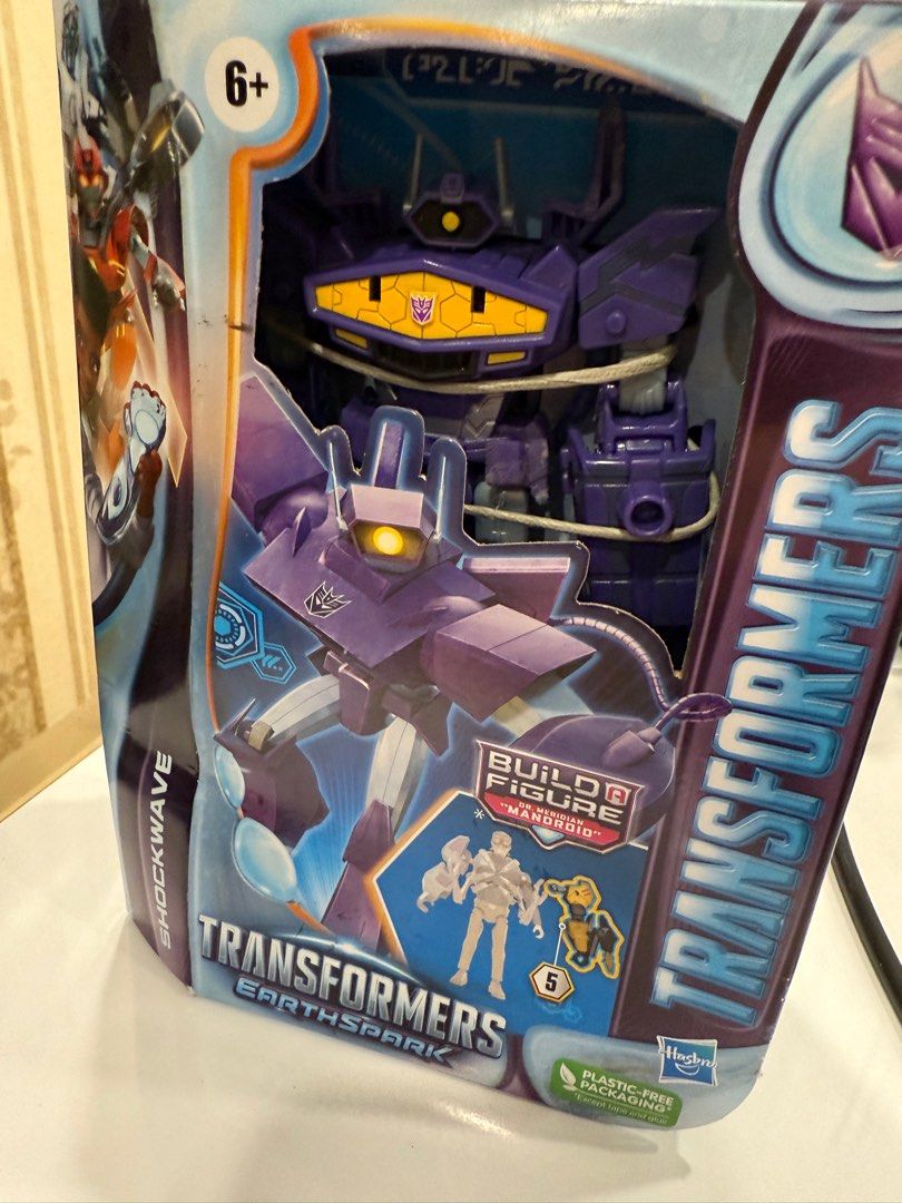 Transformers EarthSpark Deluxe Class Shockwave, Hobbies & Toys, Toys ...