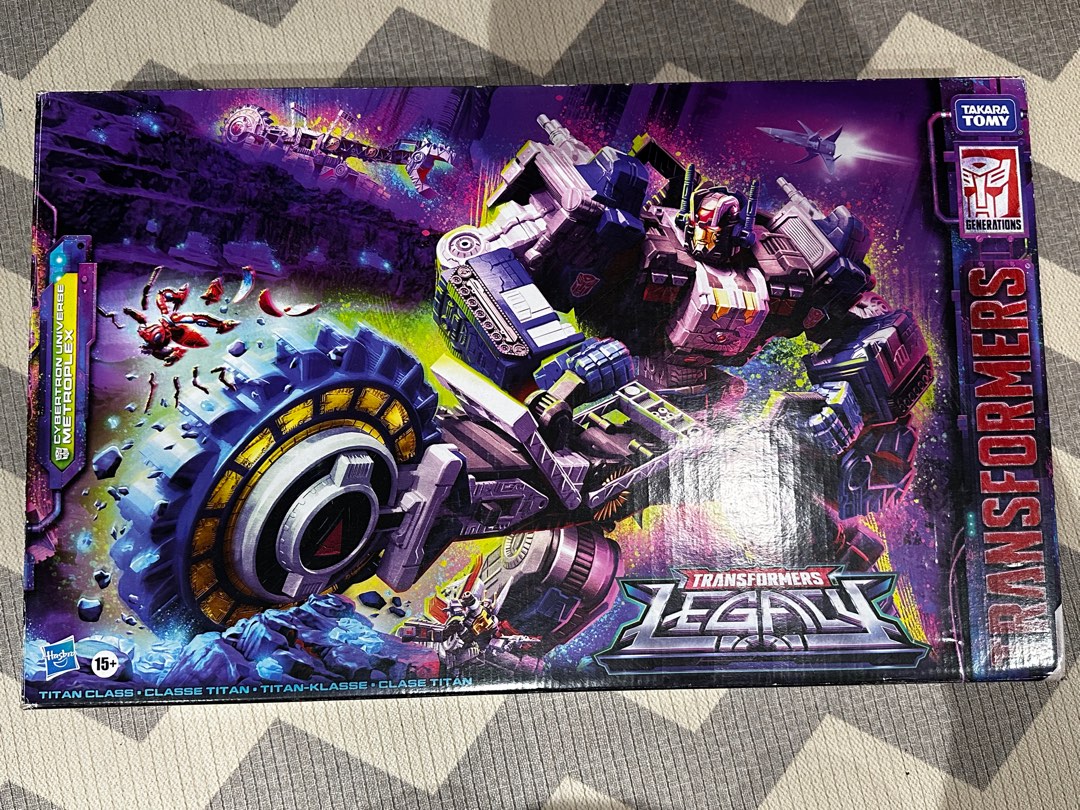Transformers Legacy Metroplex Galaxy Force Megalo Convoy MIB, Hobbies ...