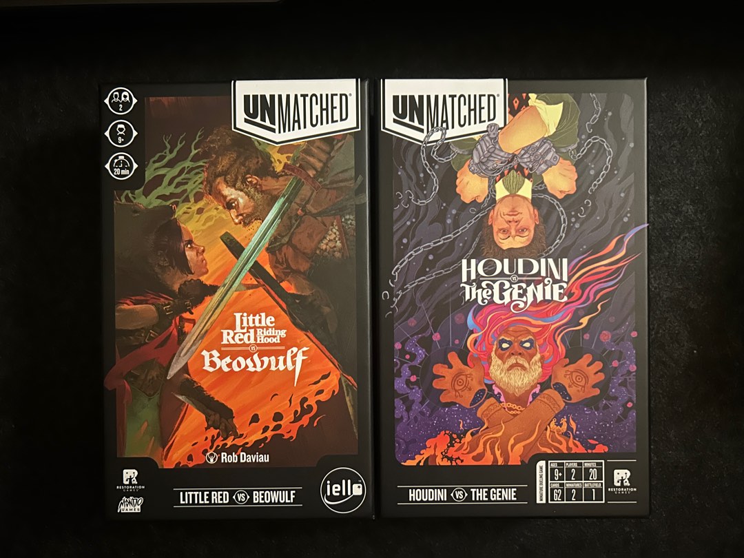 Unmatched Board Games, Hobbies & Toys, Toys & Games on Carousell