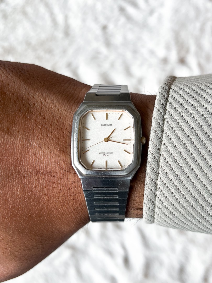 VINTAGE 1999 CITIZEN EXCEED Tank, Men's Fashion, Watches & Accessories ...