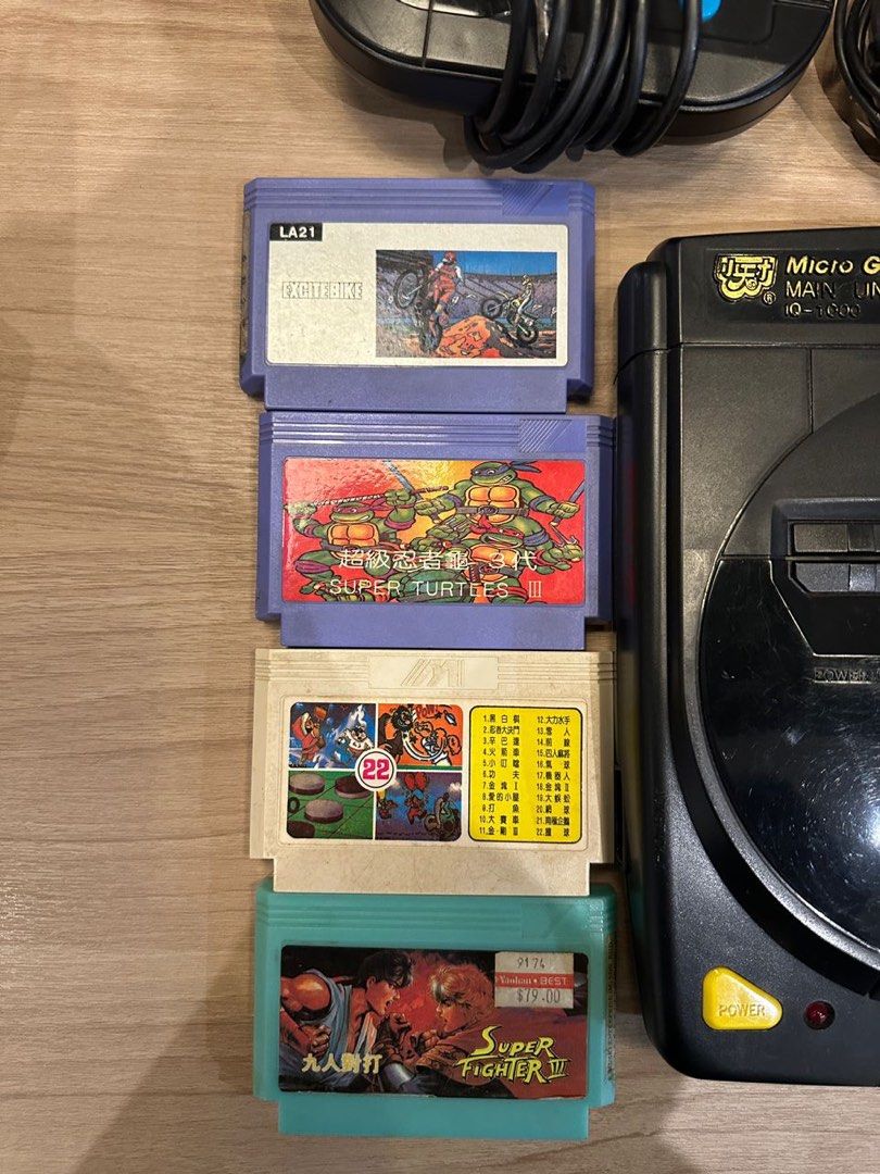 vintage game- micro genius IQ-1000 full set with games, Video Gaming ...