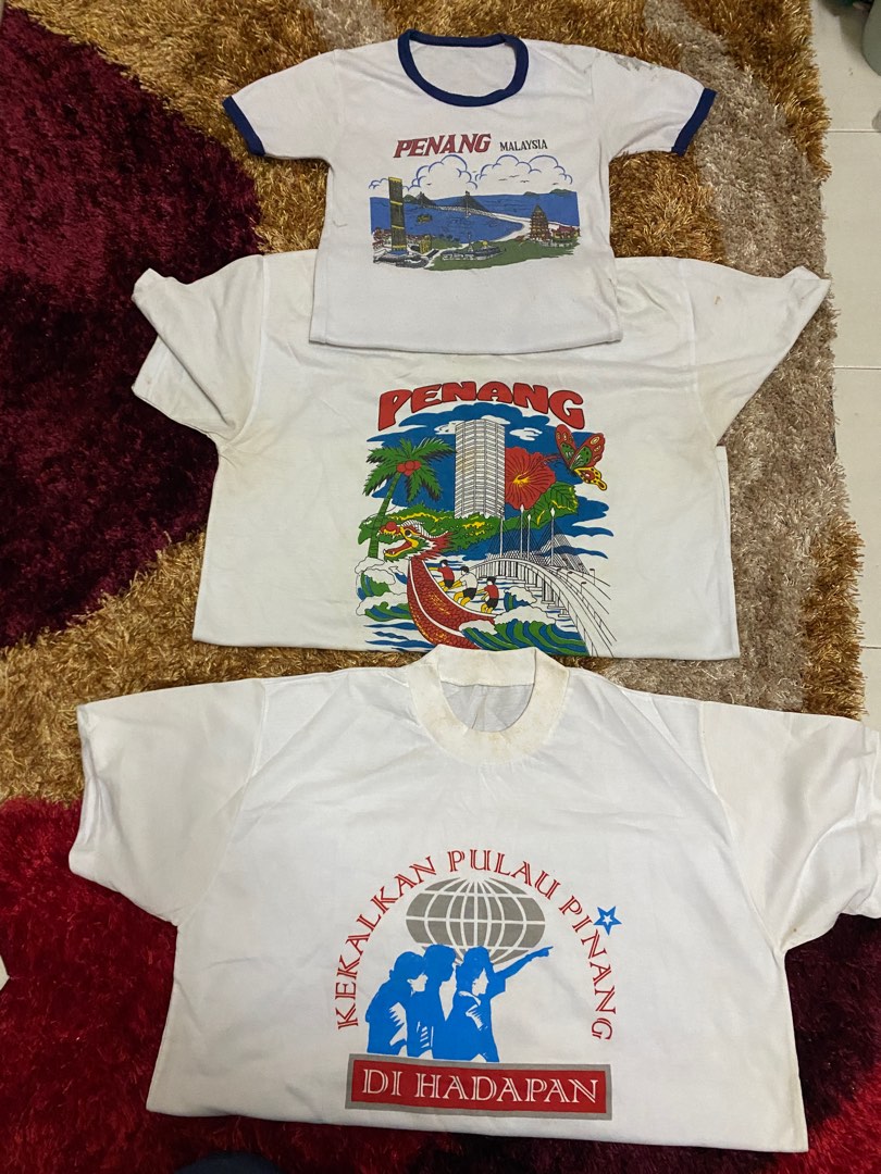Vintage malaysia pulau pinang, Men's Fashion, Tops & Sets, Tshirts ...