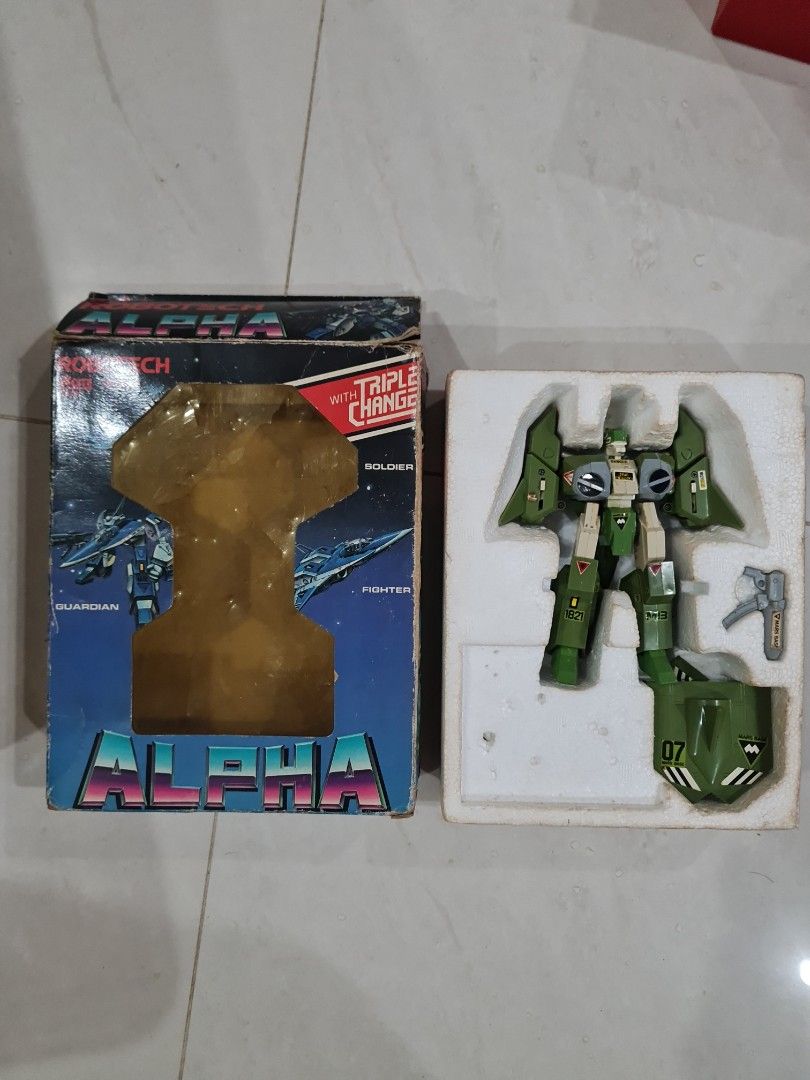 Vintage Robotech gakken alpha mospeada, Hobbies & Toys, Toys & Games on ...