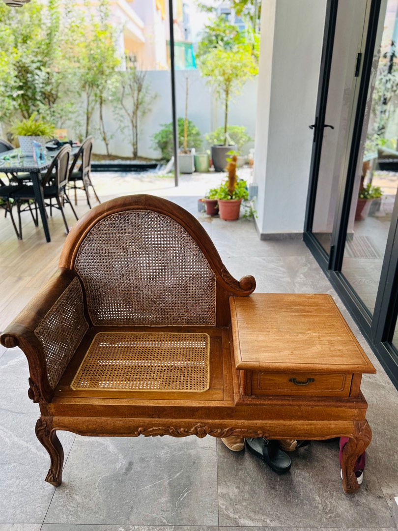 Vintage telephone chair, Furniture & Home Living, Furniture, Chairs on ...