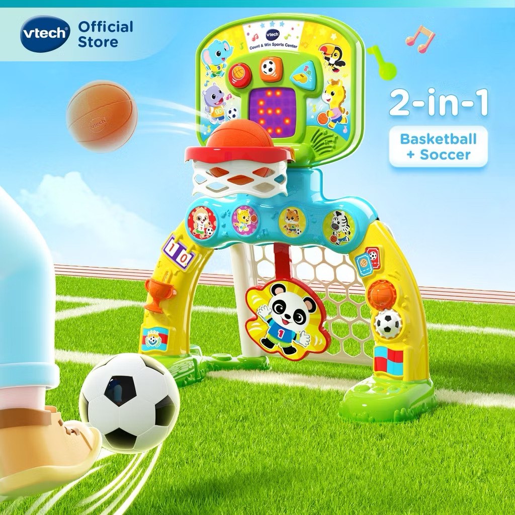 Vtech Basketball Football Sports Play, Babies & Kids, Infant Playtime ...