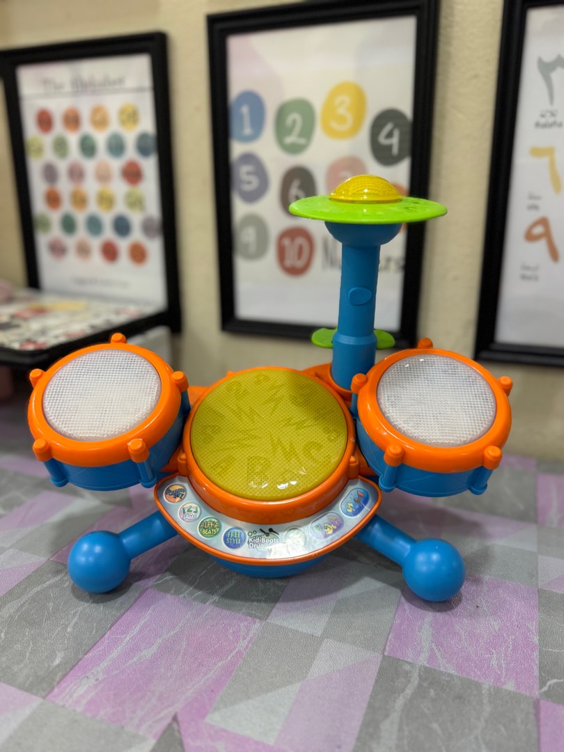 vtech kidibeats drum set, Hobbies & Toys, Music & Media, Musical ...