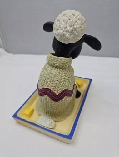 Wallace and Gromit Aardman Vintage Shaun The Sheep- Nodding Shaun ...