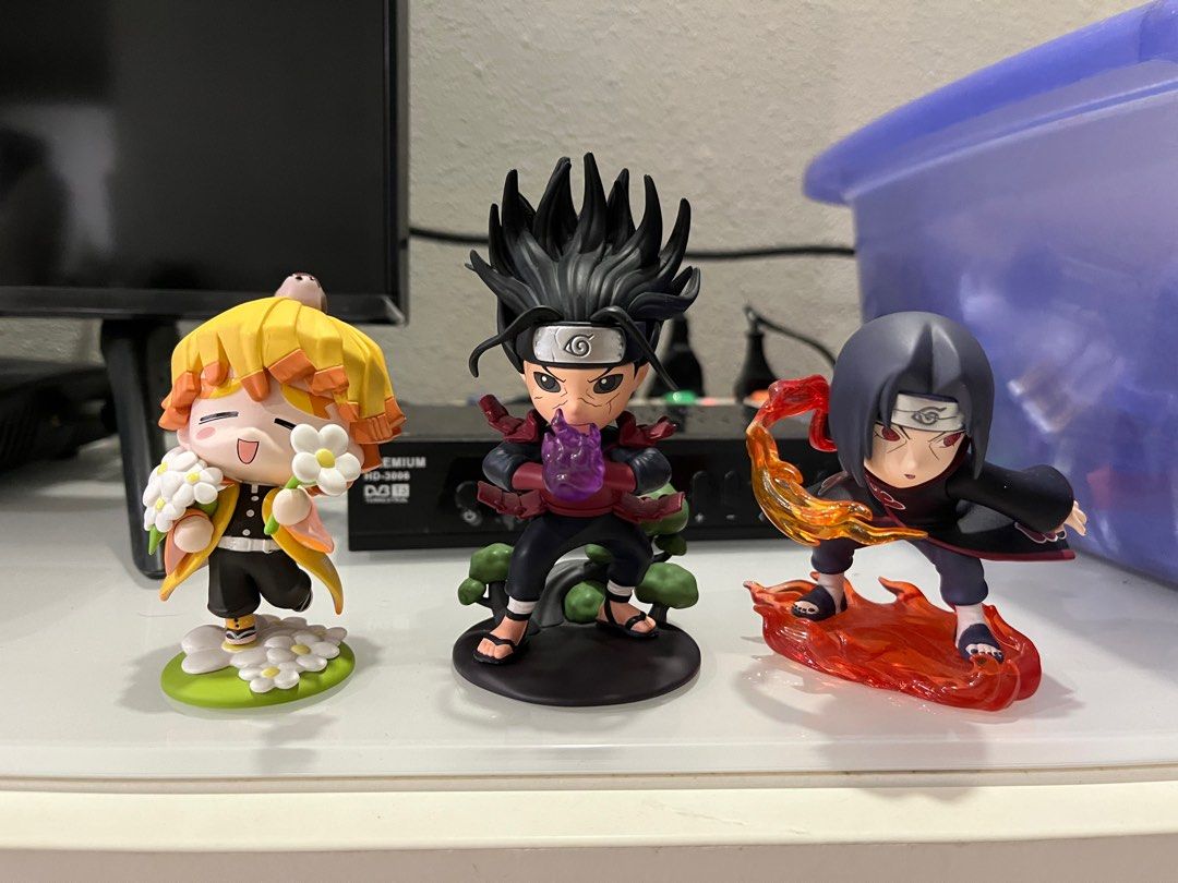WTS popmart Naruto (Madara Hashirama Itachi) + demon slayer (Zenitsu ...