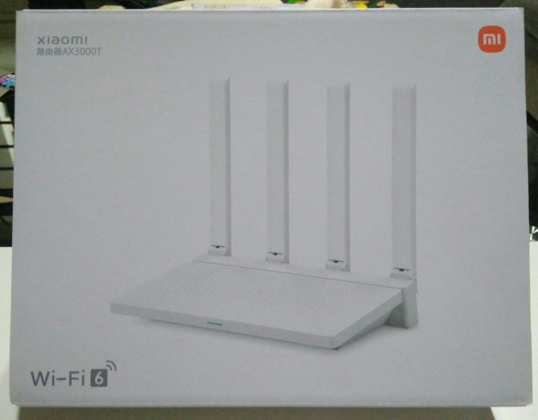 Xiaomi WiFi 6 router AX3000T, Computers & Tech, Parts & Accessories ...