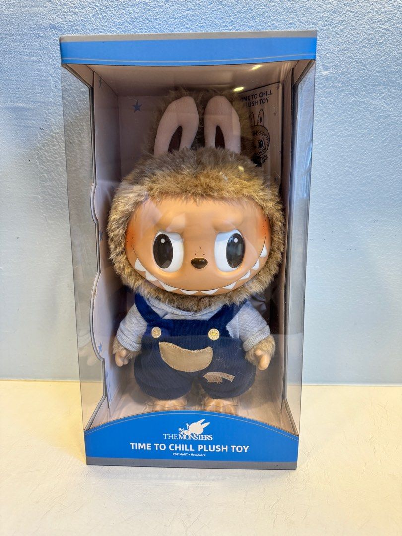 100% AUTHENTIC The Monsters Labubu Time To Chill Huge Plushies| Kids ...