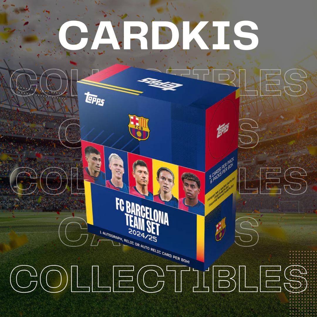 2024/25 Topps Soccer FC Barcelona Team Set Box, Hobbies & Toys, Toys ...