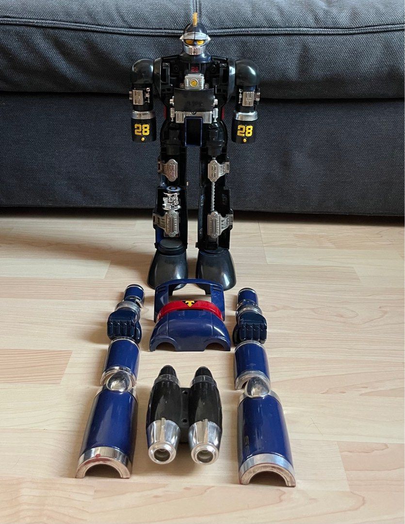 原裝 日版 1981 POPY DX SG-01 超金屬 鐵人28 超合金 （100% 全原裝）, 興趣及遊戲, 玩具 & 遊戲類 - Carousell