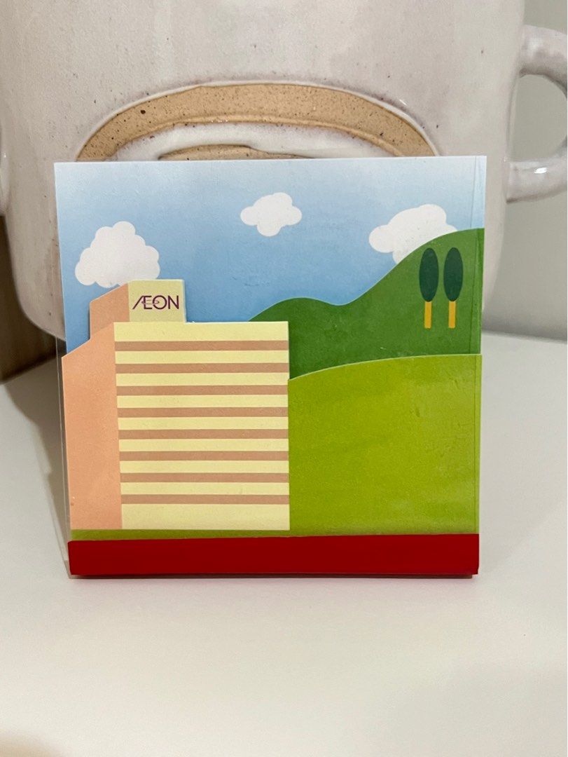 Aeon Shopping Mall Die-Cut Memo Notes, Hobbies & Toys, Stationery ...