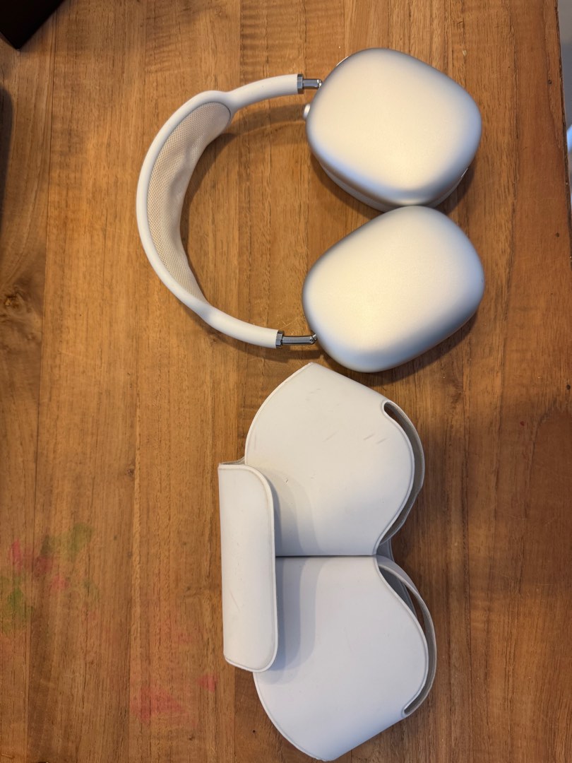 AirPod Max headphones silver, Audio, Headphones & Headsets on Carousell
