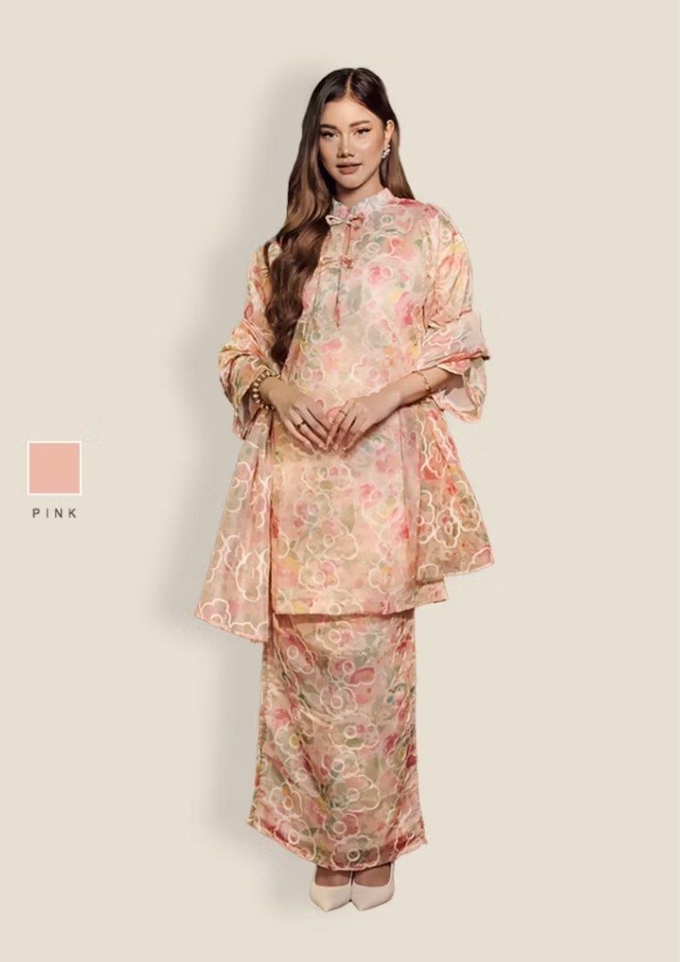 Ashikin Ahmad Kurung Dahlia, Women's Fashion, Muslimah Fashion, Baju ...
