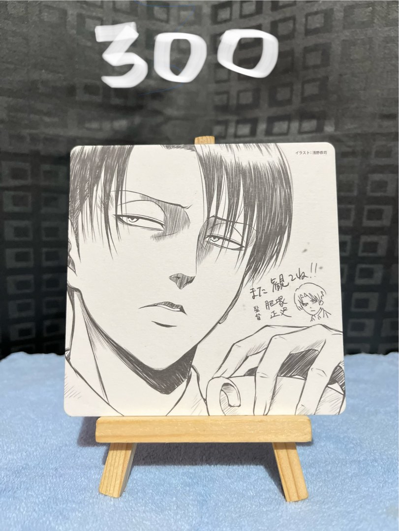 Attack on Titan AOT Shigeki no Kyojin Levi Ackermann Eren Jaeger Anime ...