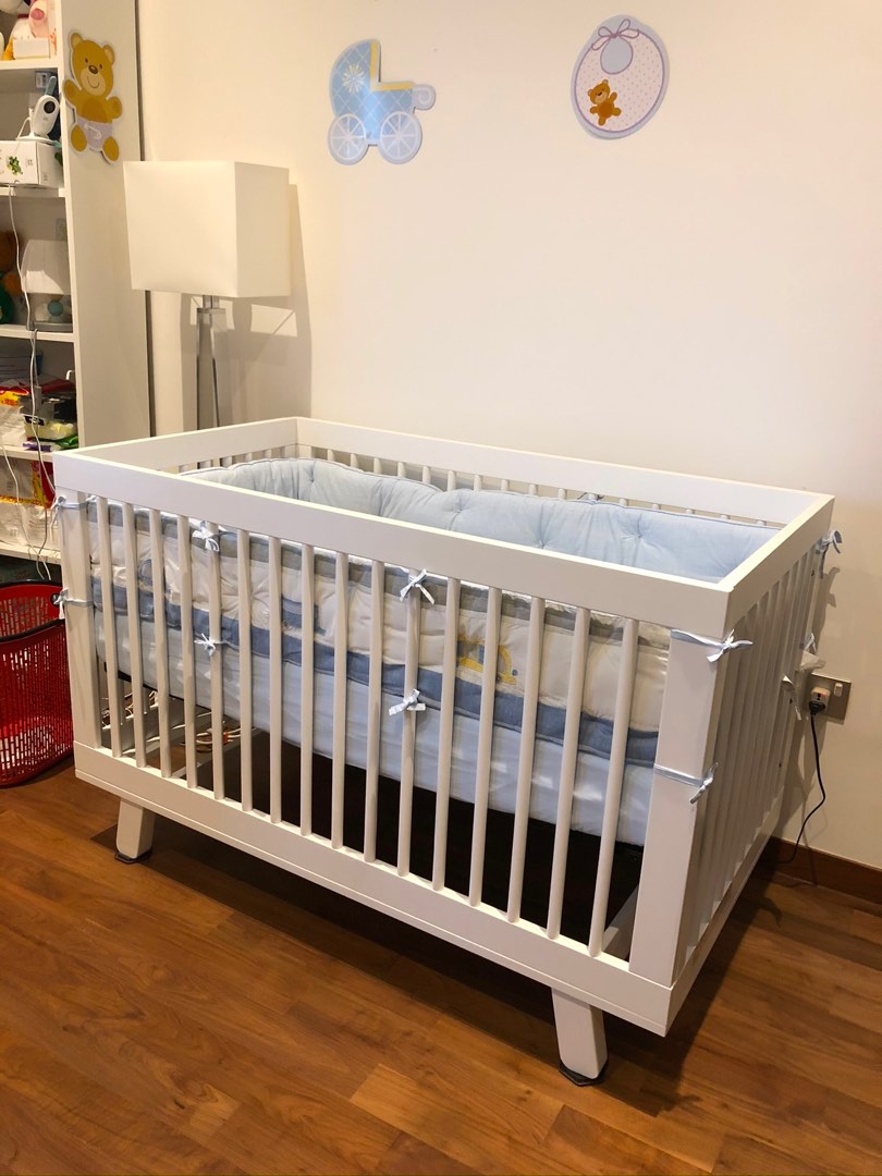 Babyletto 3-in-1 Convertible Hudson Crib, Babies & Kids, Baby Nursery ...