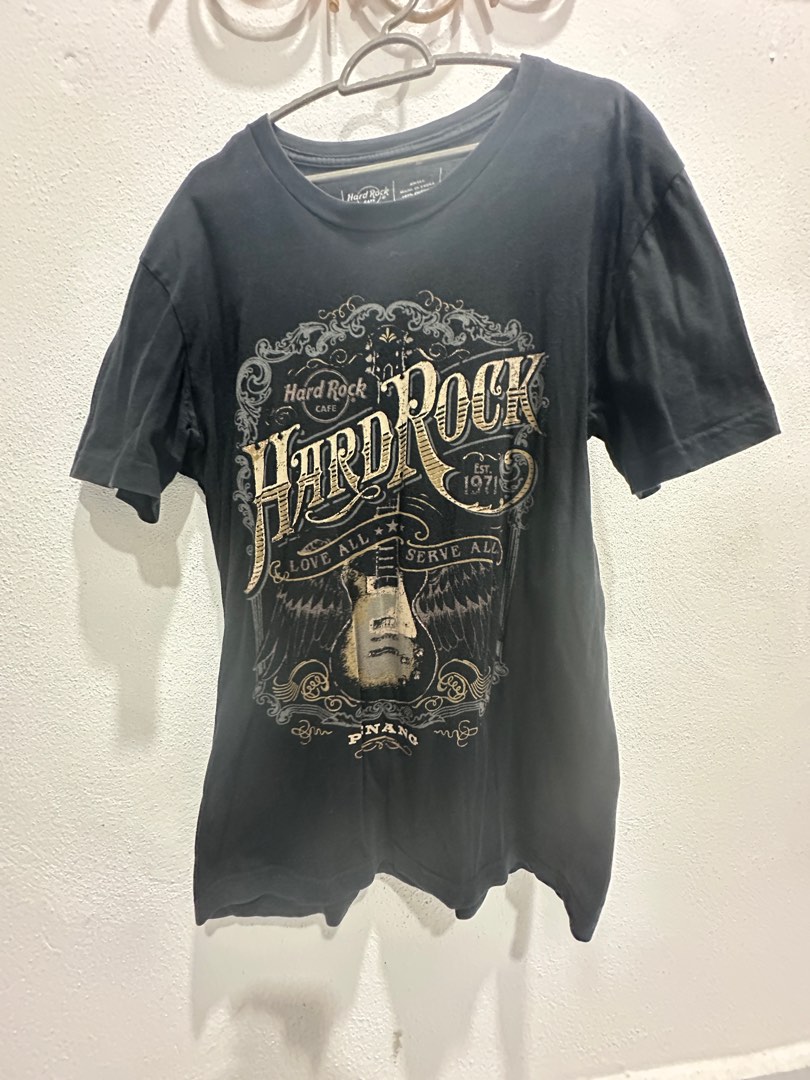 Baju hard rock penang original, Men's Fashion, Tops & Sets, Tshirts ...