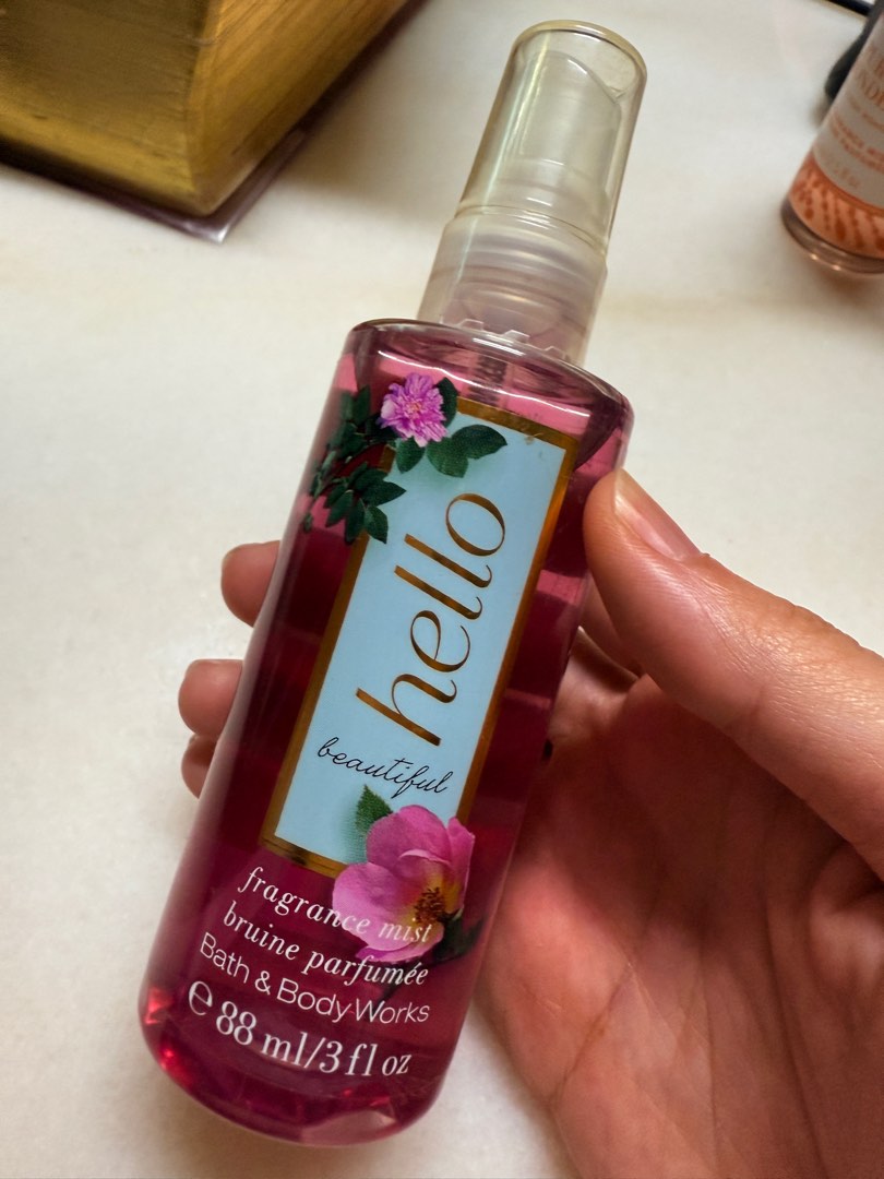 Bath and Body Works Hello Beautiful fragrance mist, Beauty & Personal ...