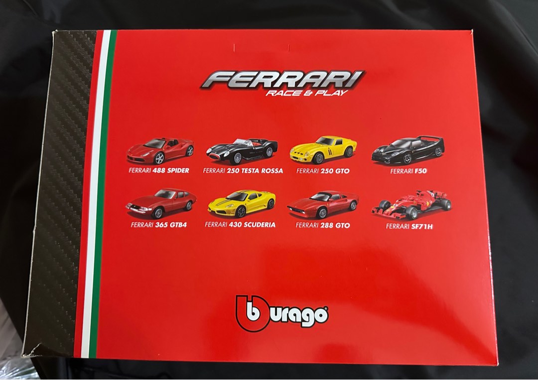Bburago/ Shell Ferrari Race & Play - empty box, Hobbies & Toys, Toys ...