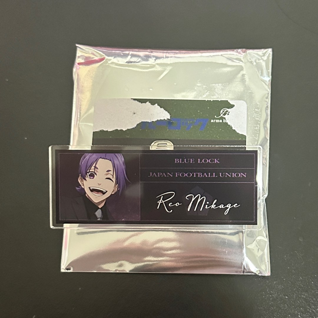 Blue Lock Name Tag Reo Mojave, Hobbies & Toys, Toys & Games on Carousell