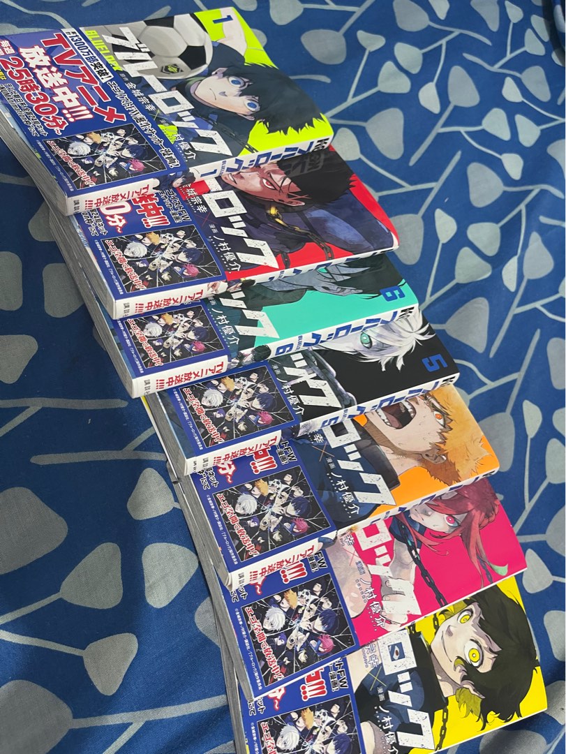 Bluelock untranslated vol. 1-7, Hobbies & Toys, Books & Magazines ...