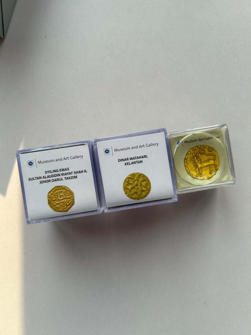 BANK NEGARA MALAYSIA REPLICA COINS (MUSEUM AND ART GALLERY): DINAR ...
