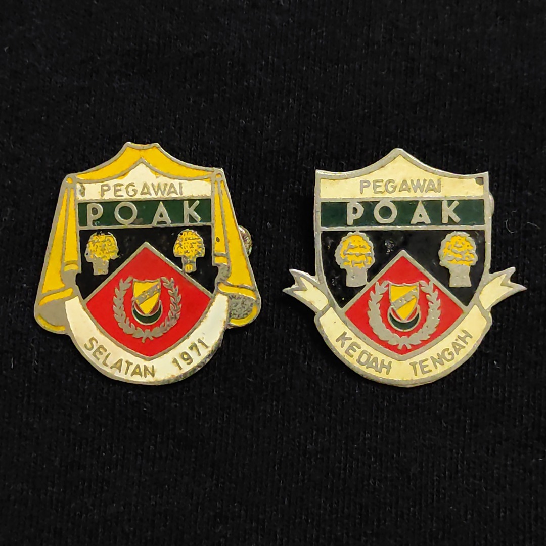 BOTH For Only RM 20!!! Vintage POAK (Persatuan Olahraga Amatur Kedah ...