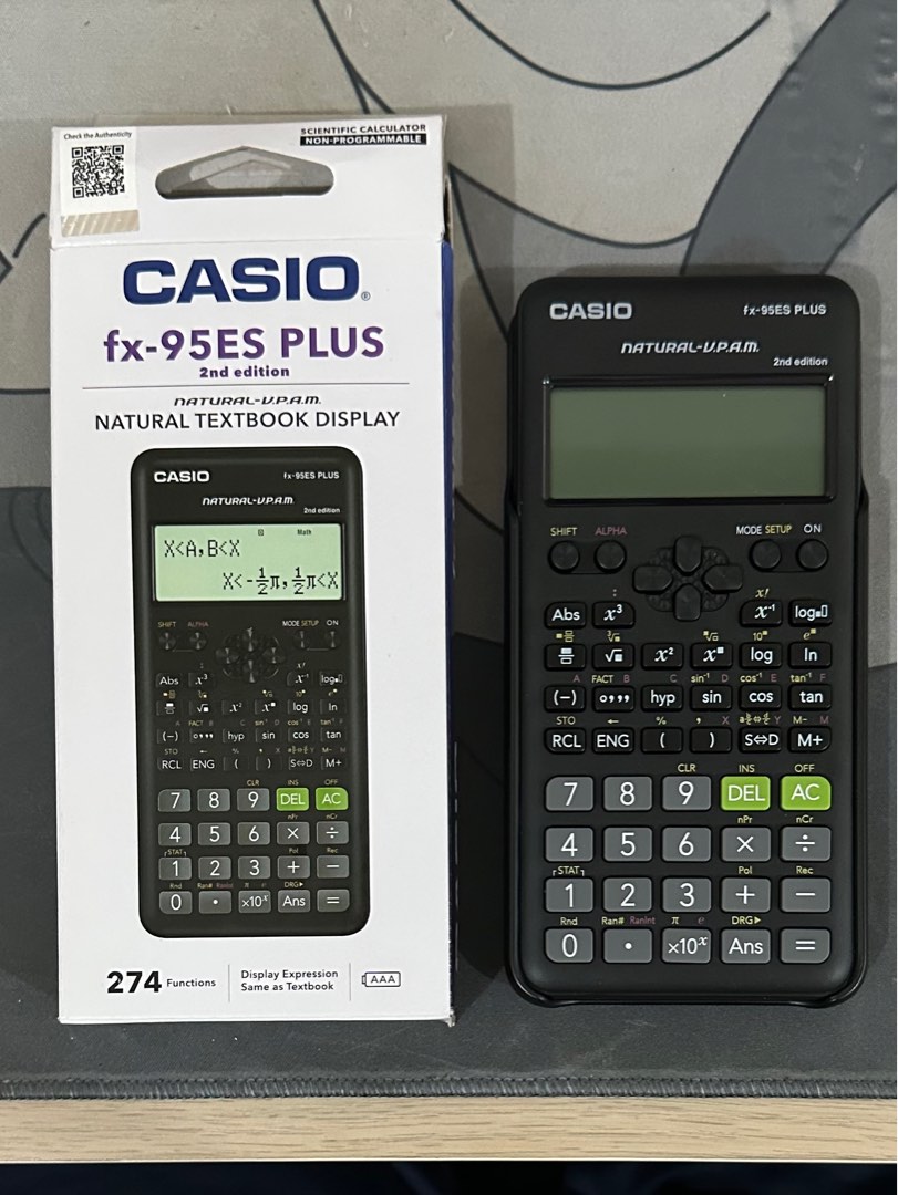 Brand New Casio fx-95ES PLUS Scientific Calculator, Mobile Phones ...