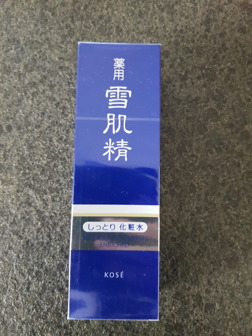 Brand New Kose Medicated Sekkisei Enriched Toner 360ml - Medicated ...